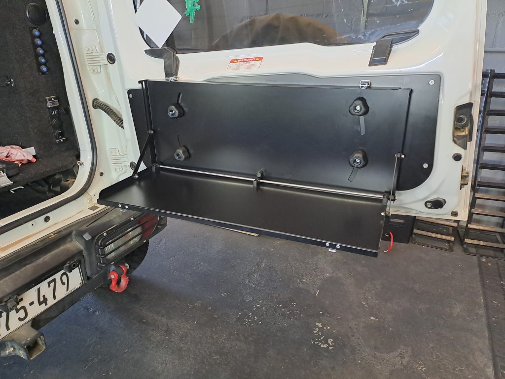 Gen 4 Jimny Rear drop down table - JimnyworX SA